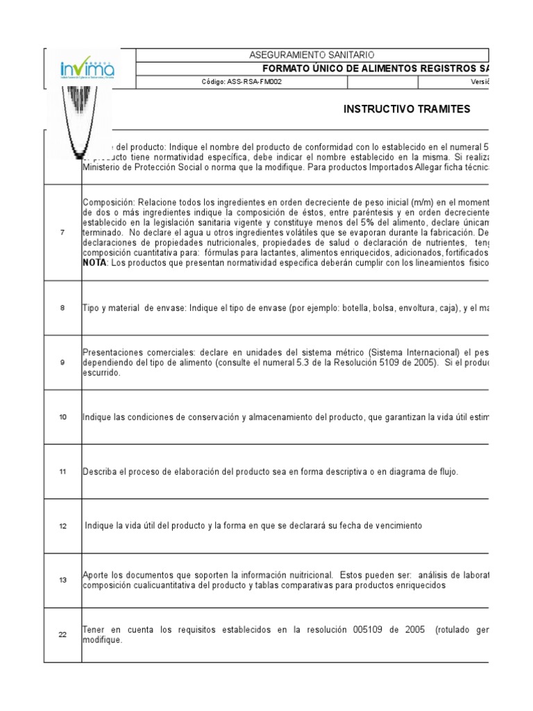 ficha tecnica invima.xlsx | Yogur | Helado