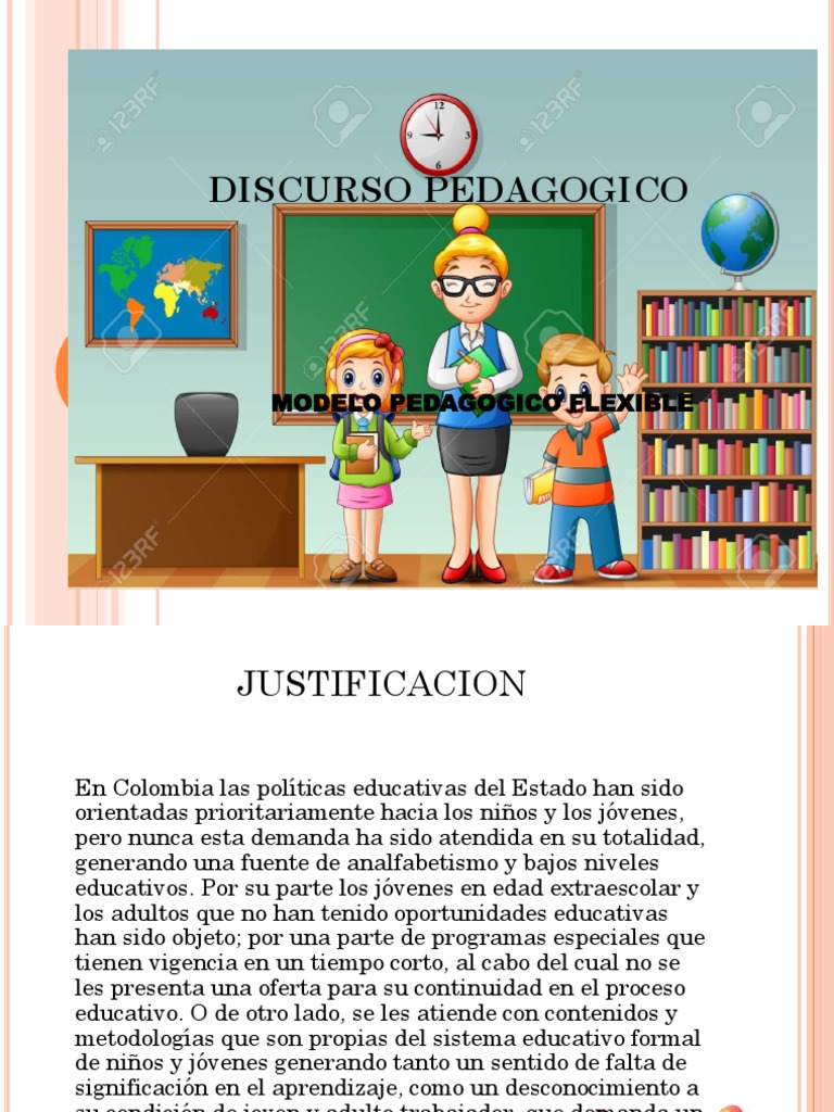 DISCURSO PEDAGOGICO Trabajo Luisa | PDF | Constructivismo (filosofía de la educación) | Aprendizaje
