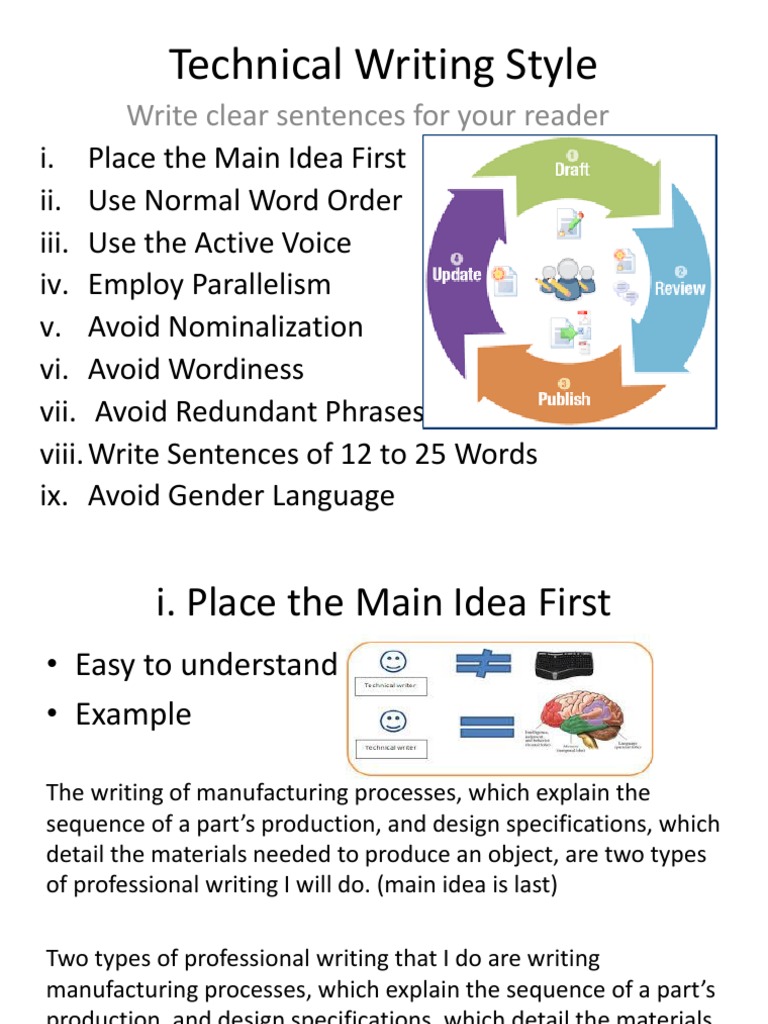 English Technical Writing Style | PDF | Verb | Sentence (Linguistics)