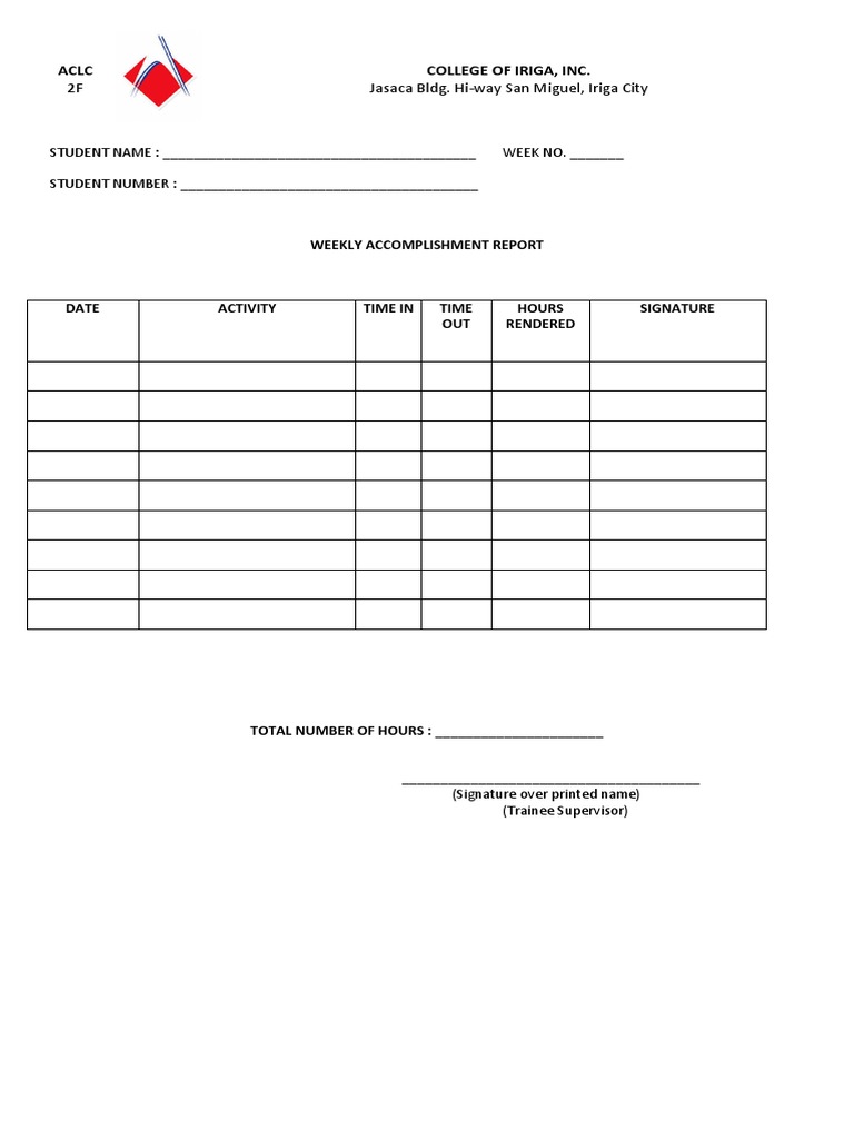 2F Jasaca Bldg. Hi-Way San Miguel, Iriga City: Aclc College of Iriga ...