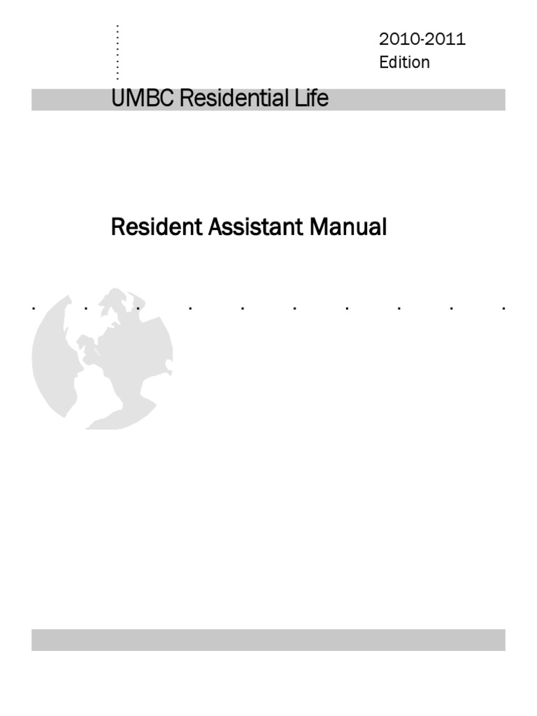 2010-2011 RA Manual | Download Free PDF | Leadership | Employment