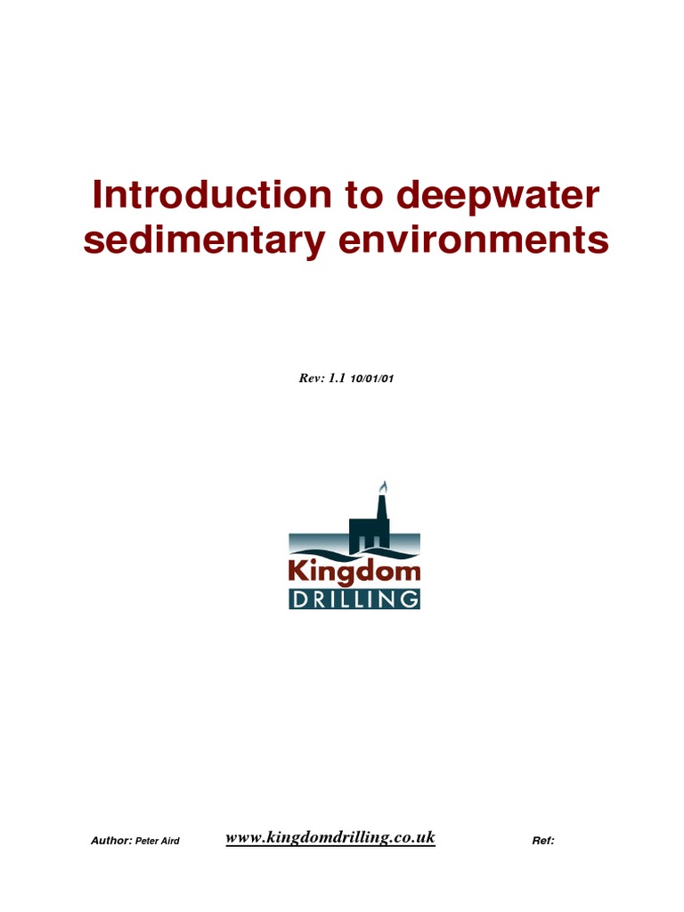 Introduction To Deepwater Sedimentary Environments | PDF | Sedimentary ...