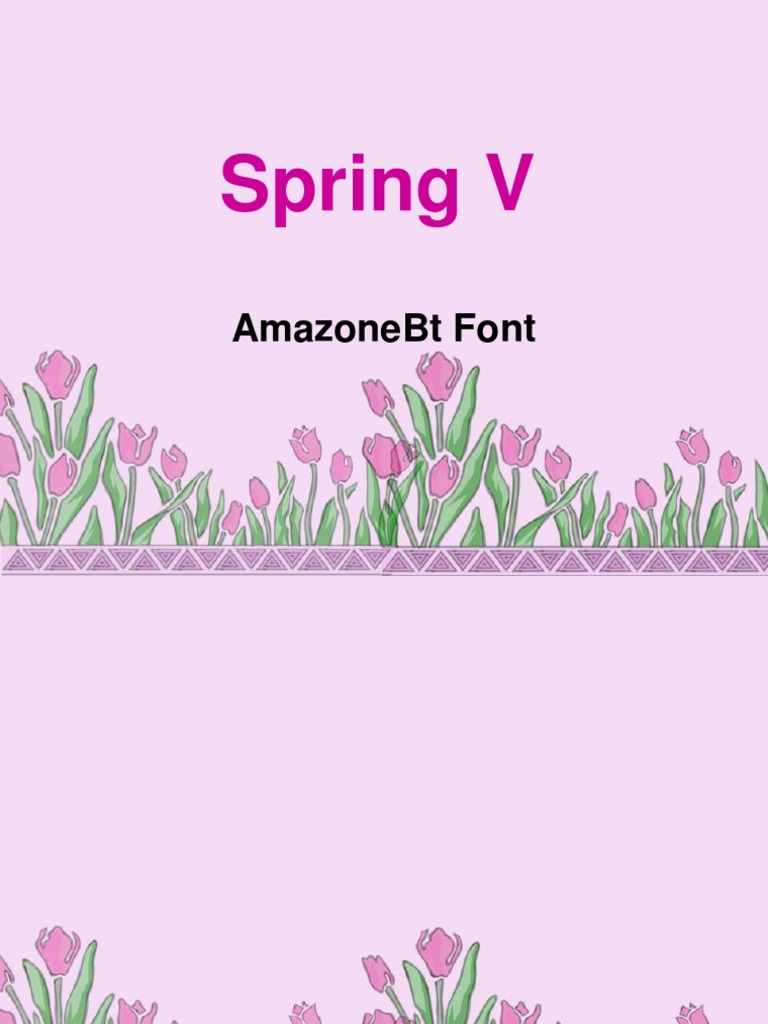 Tema Spring Powerpoint | PDF