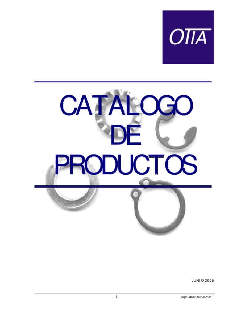 Catalogo Seguros Seeger PDF | PDF | Bienes manufacturados | Máquinas