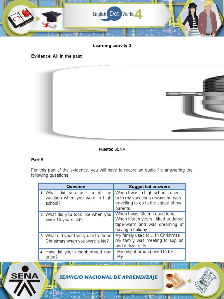 Narrating Past Events and Sharing Personal Experiences | PDF