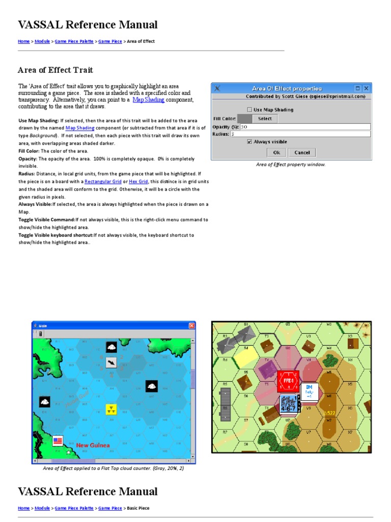 VASSAL Reference Manual | PDF | System Software | Page Layout