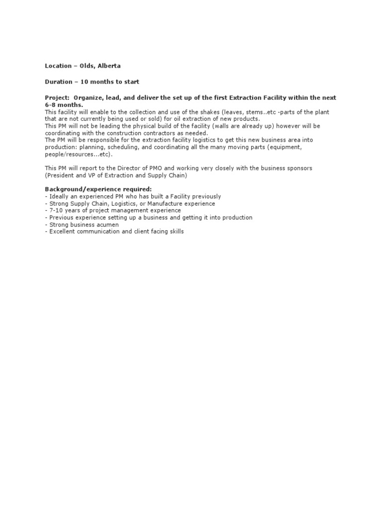 PM Description | PDF