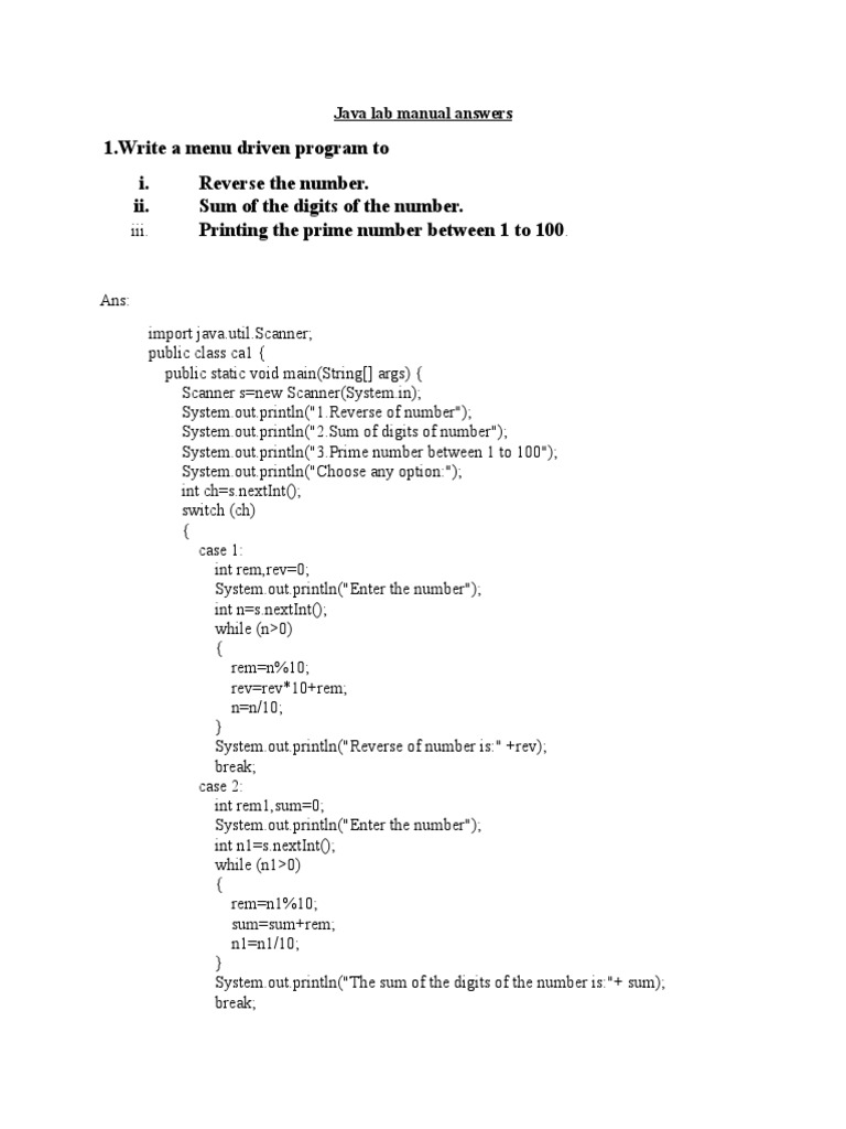 Answer CIA FINAL Java | PDF | Class (Computer Programming) | String (Computer Science)