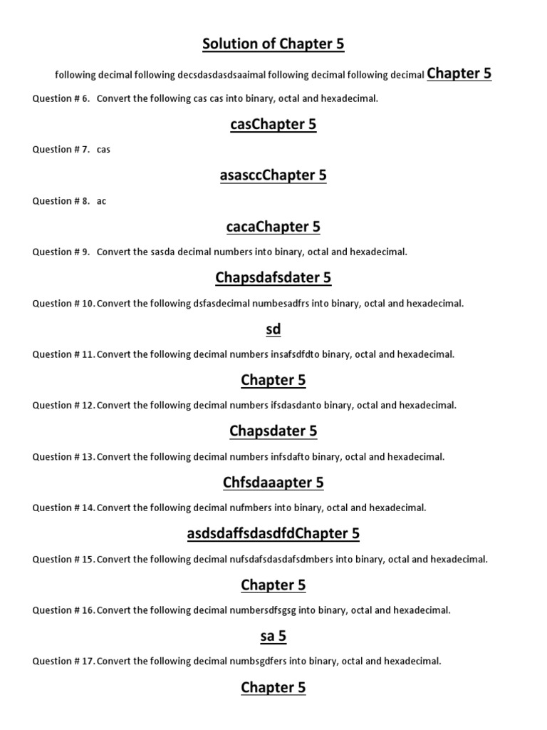 Solution of Chapter 5 | PDF | Theoretical Computer Science | Number Theory