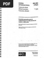 NMX Ec 17025-Imnc2018.Actaulizada 2017 | PDF