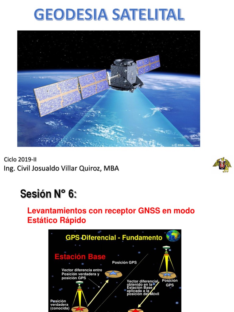 Levantamiento Estático con GNSS | PDF | Sistema de Posicionamiento ...