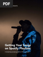 Spotify Official Playlists Contacts | PDF | Spotify | Music Industry