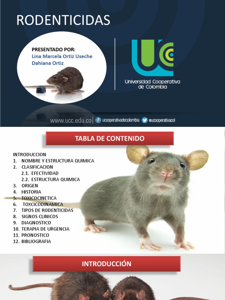 RODENTICIDAS | Especialidades Medicas | Medicina