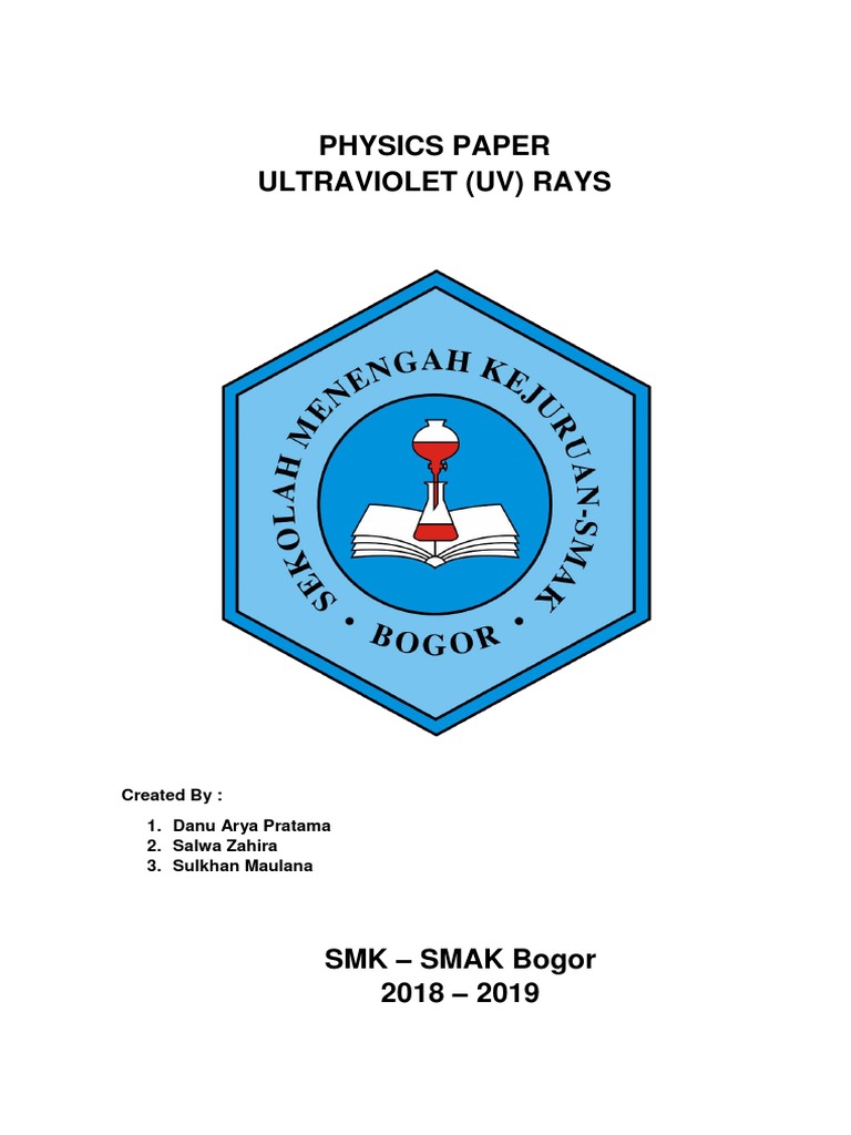 Makalah Sinar UV | PDF | Ultraviolet | Electromagnetic Spectrum