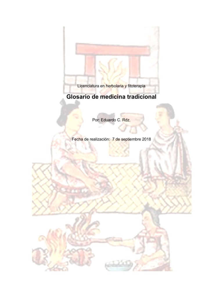 Glosario de Medicina Tradicional | PDF | Medicina | Biología
