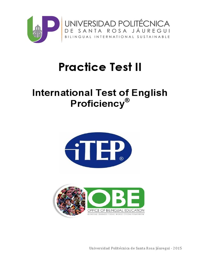 ITEP Practice Test II | Download Free PDF | Coffeehouse | Coffee