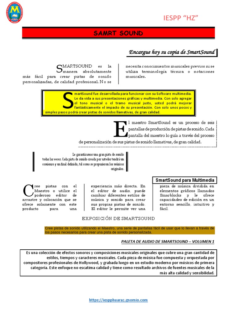 Tarea N°02 | PDF | Sonido | Publicación