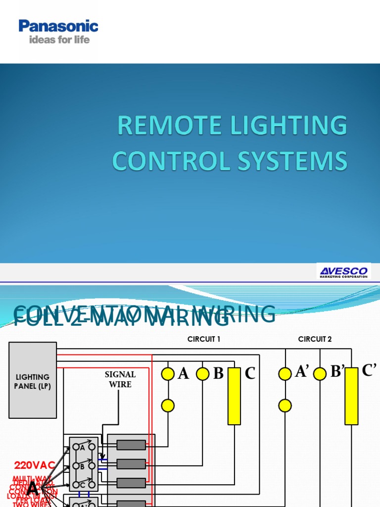 Remote Lighting Control System | PDF | Relay | Switch