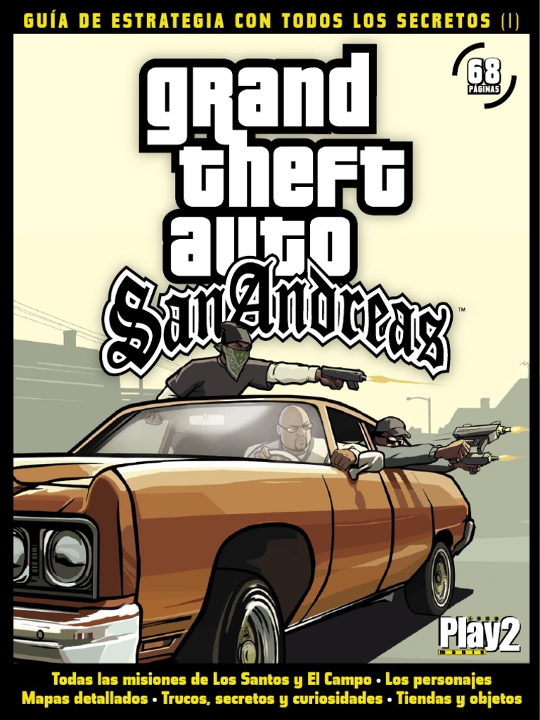 Guia GTA San Andreas PS2 Completo Espanol PDF | PDF | Dieta | Policía