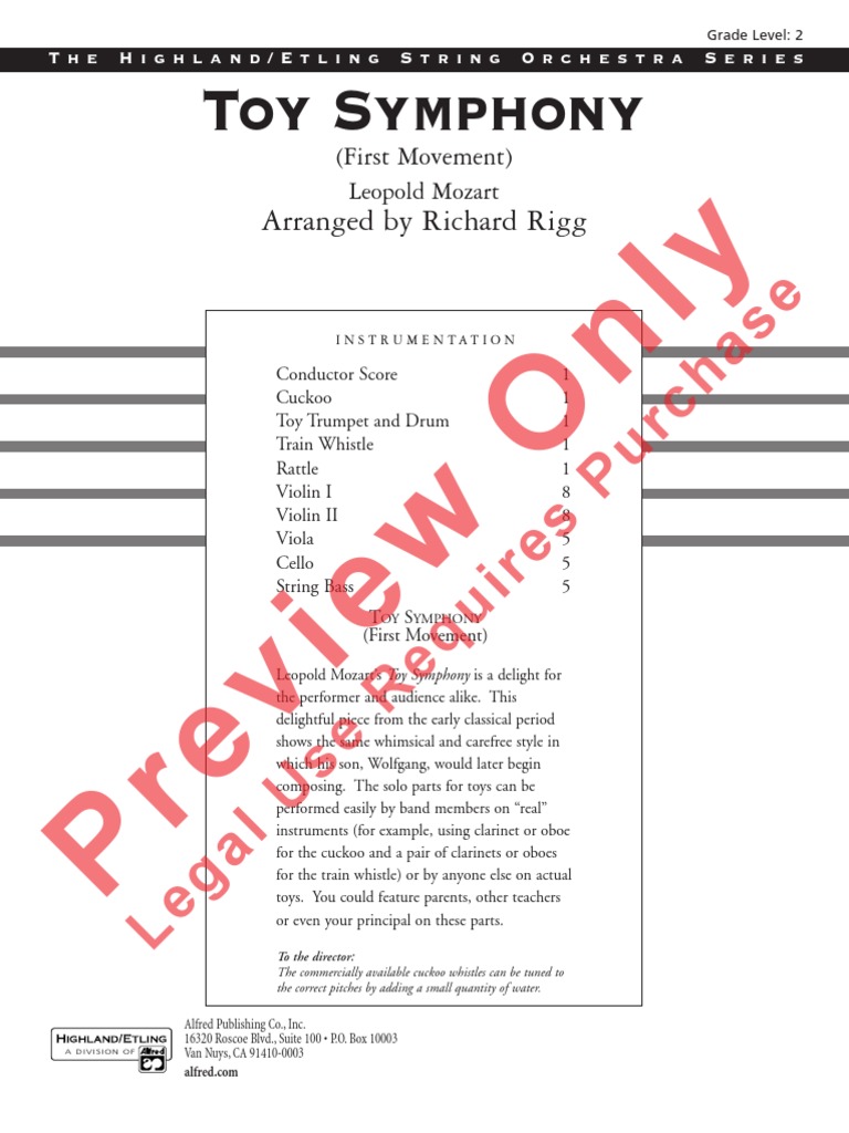 Toy | Download Free PDF | Orchestras | Musical Instruments
