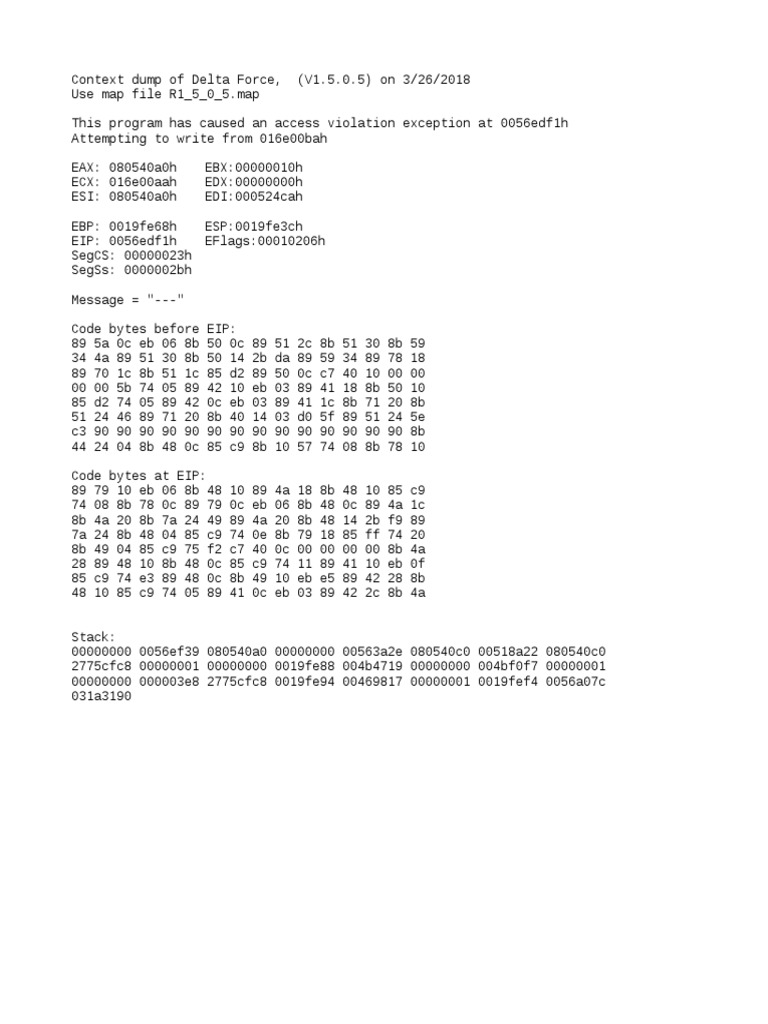 SYSDUMP | PDF | Computers