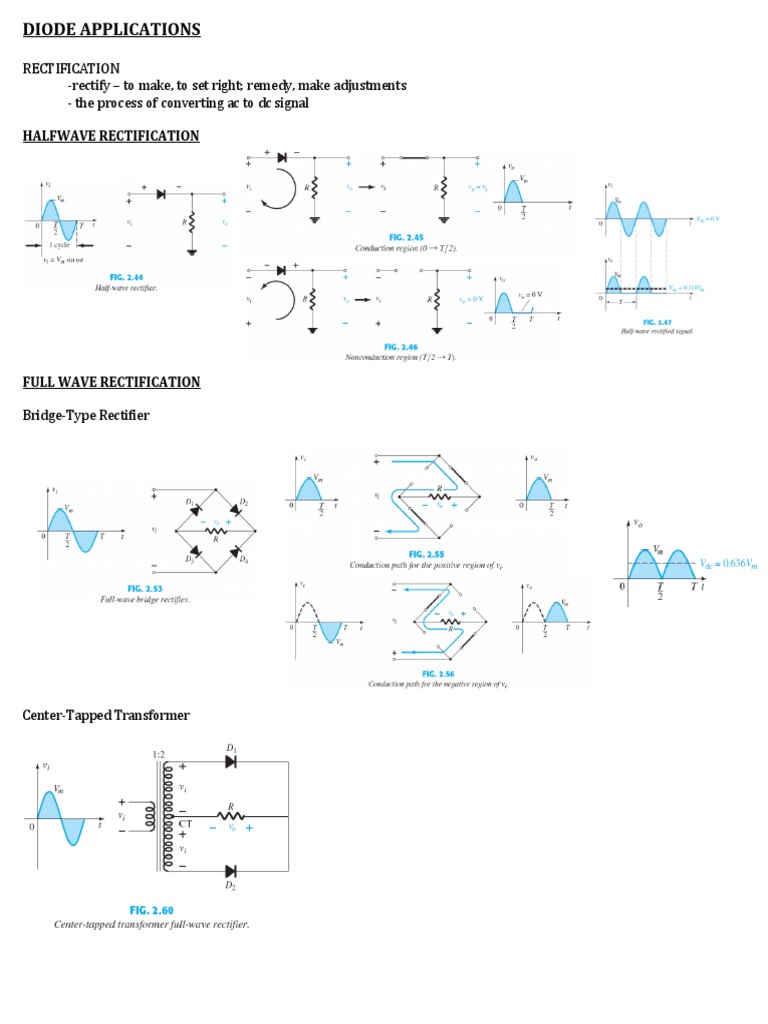 Diode Applications | PDF