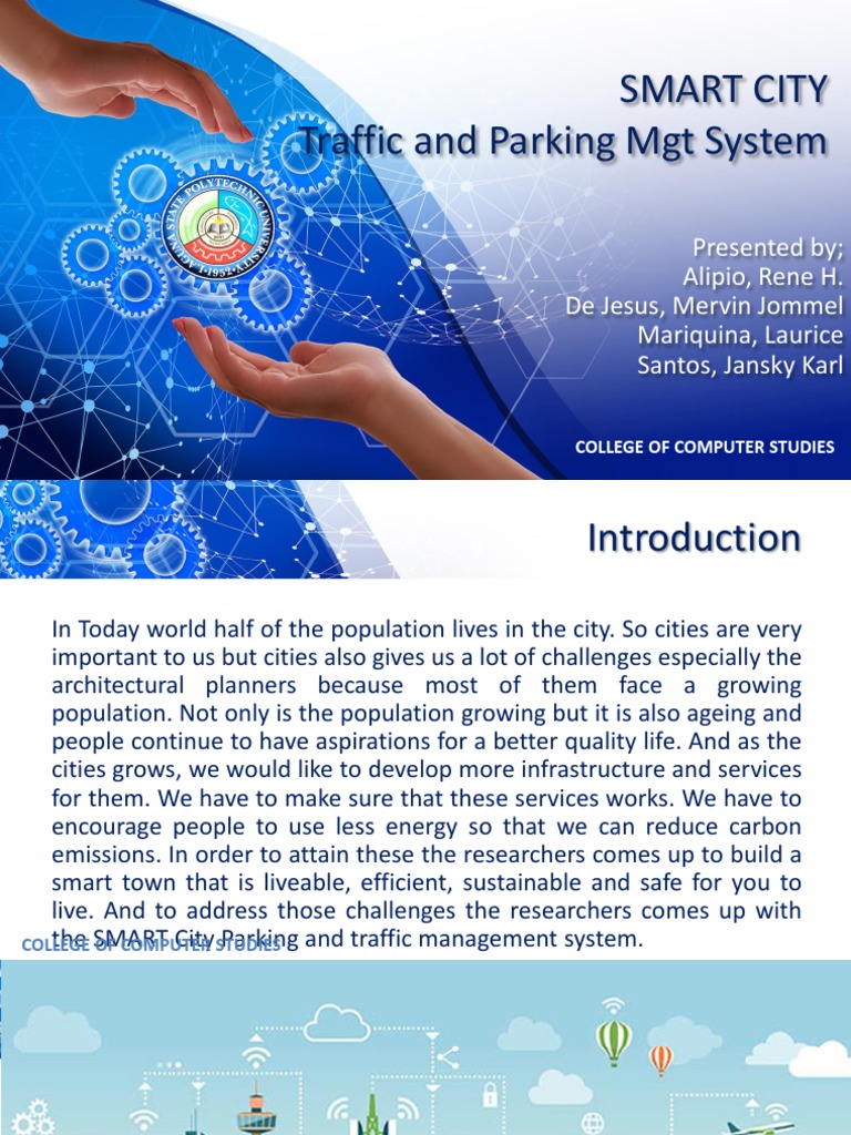SMART CITY Presentation | PDF