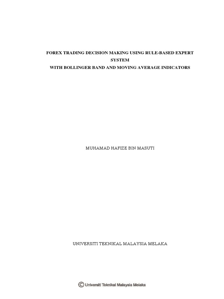 Forex Trading Decision Making Using Rule-Based Expert System PDF | PDF ...