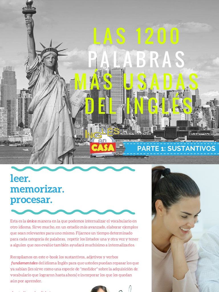 Las 1200 Palabras Mas Usadas Del Ingles PDF | PDF | Ropa | Deportes