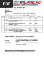 CCTV Installation Certificate | PDF