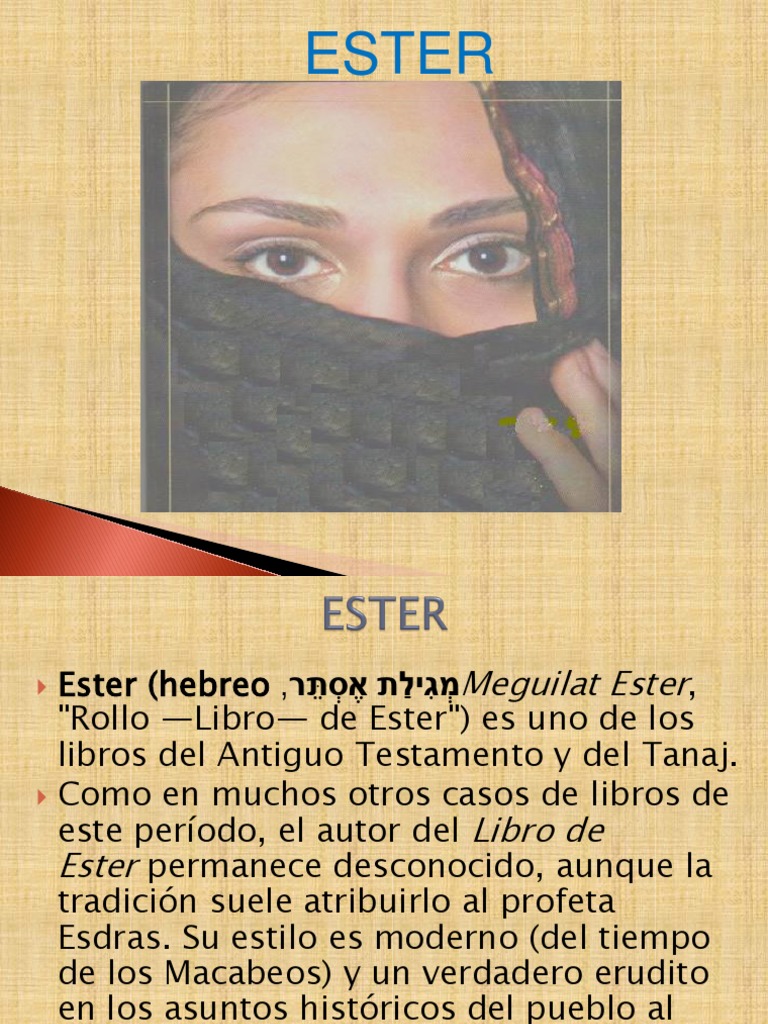 08 Libros Historicos Ester | PDF | Esther | Literatura antigua