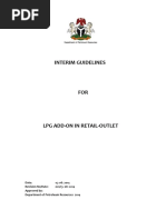 LPG Checklist | PDF | Pipe (Fluid Conveyance) | Liquefied Petroleum Gas