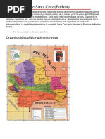 Mapa de Distritos de Santa Cruz de la Sierra | PDF | Red mundial ...