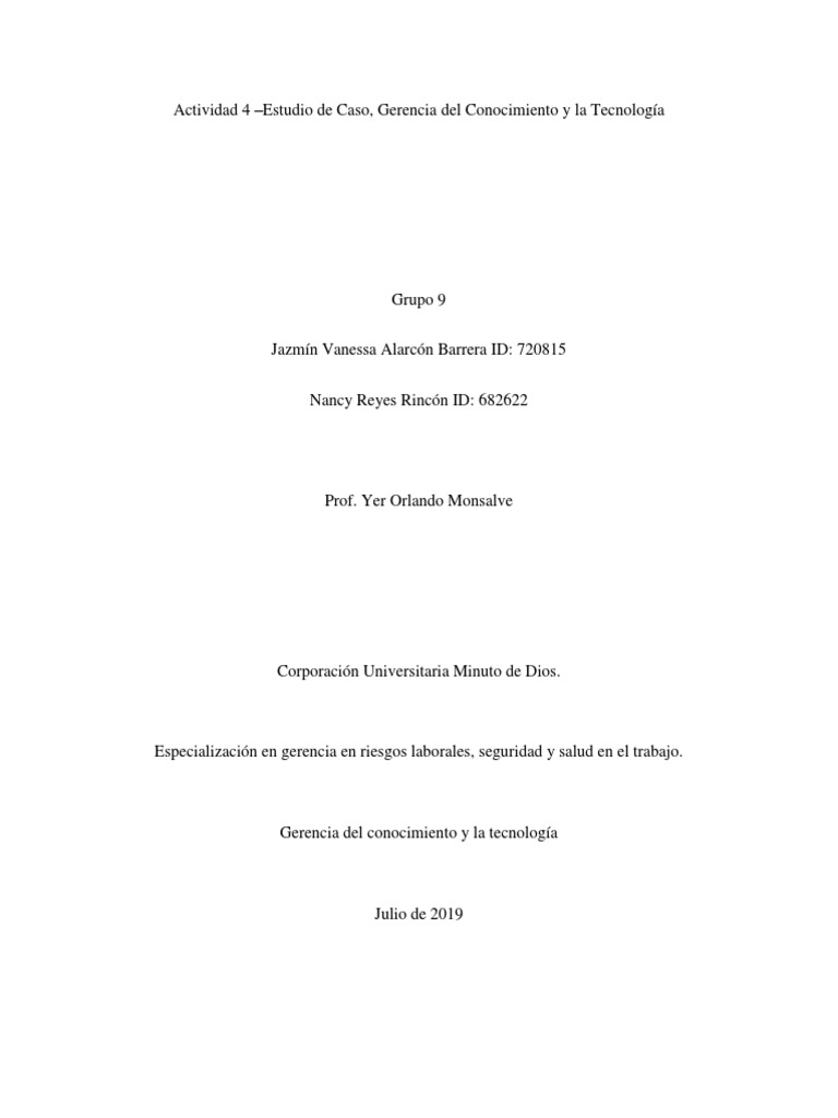 Estudio Caso Borrador | PDF | Marketing | Contabilidad