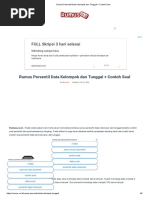 Rumus dan Contoh Persentil Data | PDF