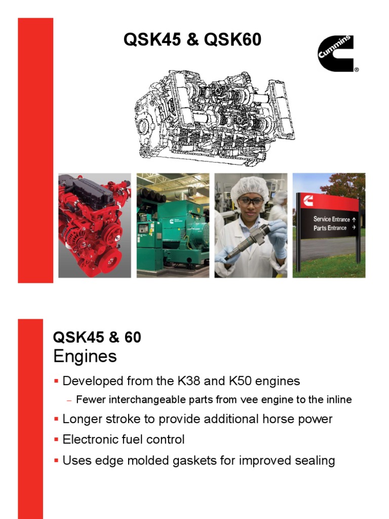QSK45 60 | PDF | Turbocharger | Fuel Injection