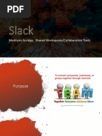 Slack Messaging App Overview | PDF | Mobile App | Multimedia