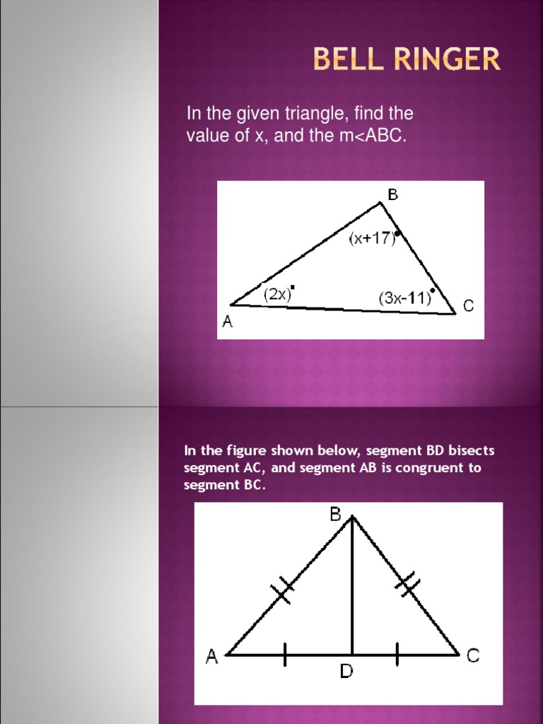 Midline Theorem and Triangle Proofs | PDF