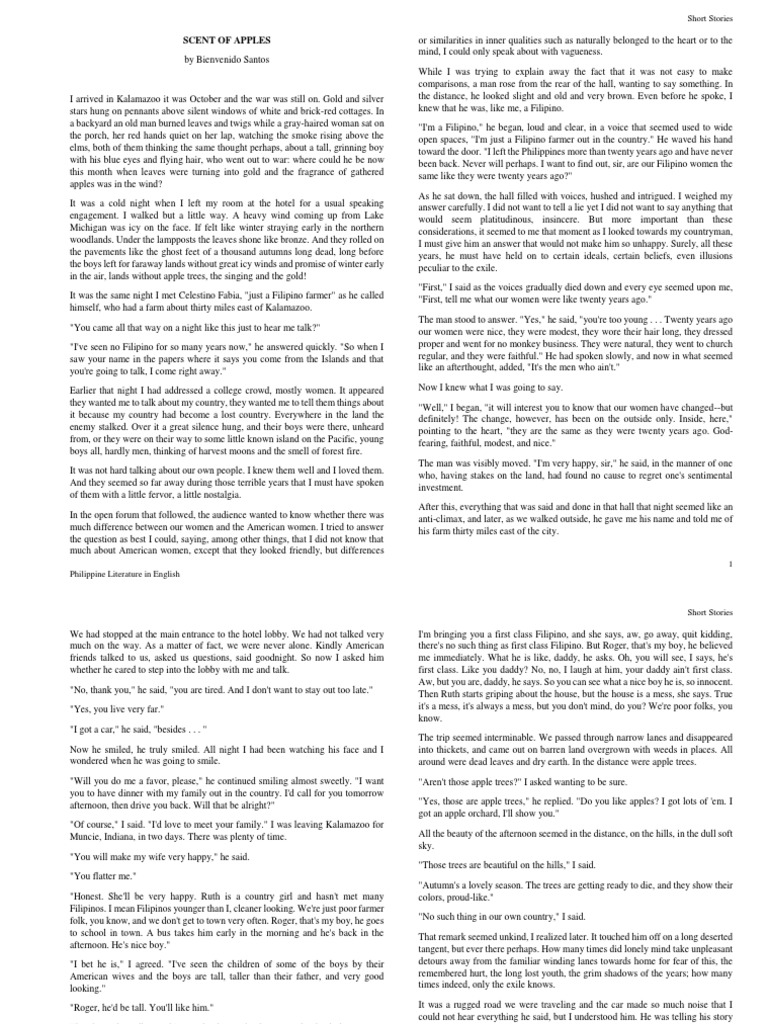 Short Stories | PDF | Nature