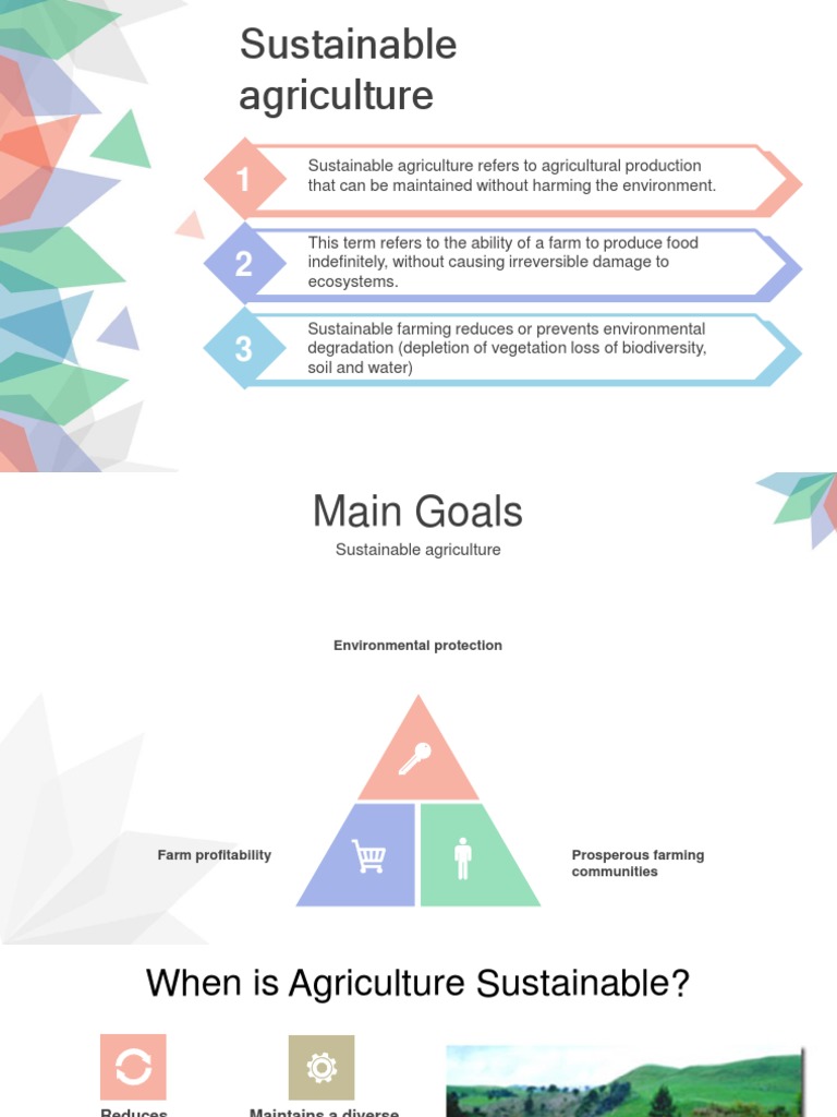 Abstract Leaves PowerPoint Template | PDF | Sustainable Agriculture ...