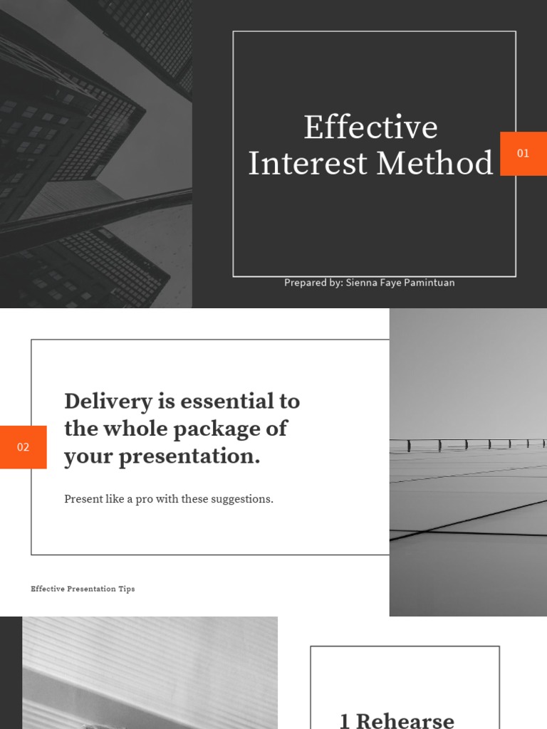 Effective Interest Method | PDF