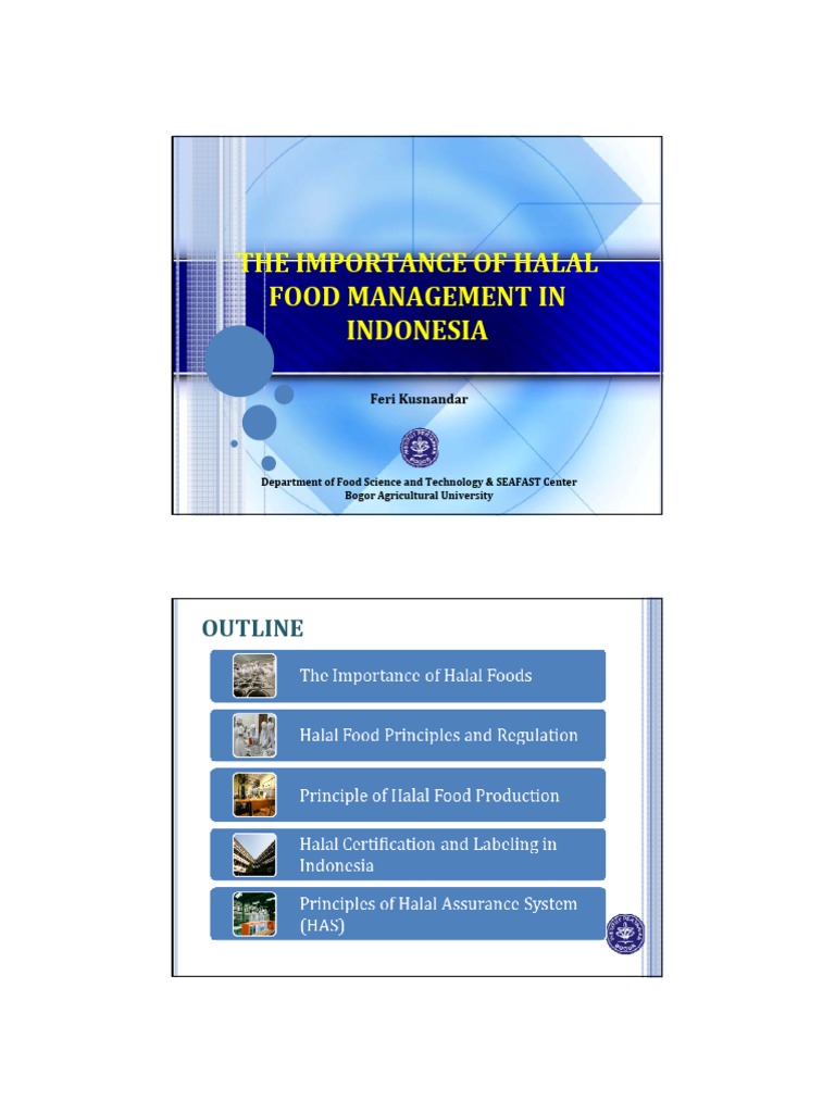 Halal Food Management in Indonesia | PDF | Dough | Foods