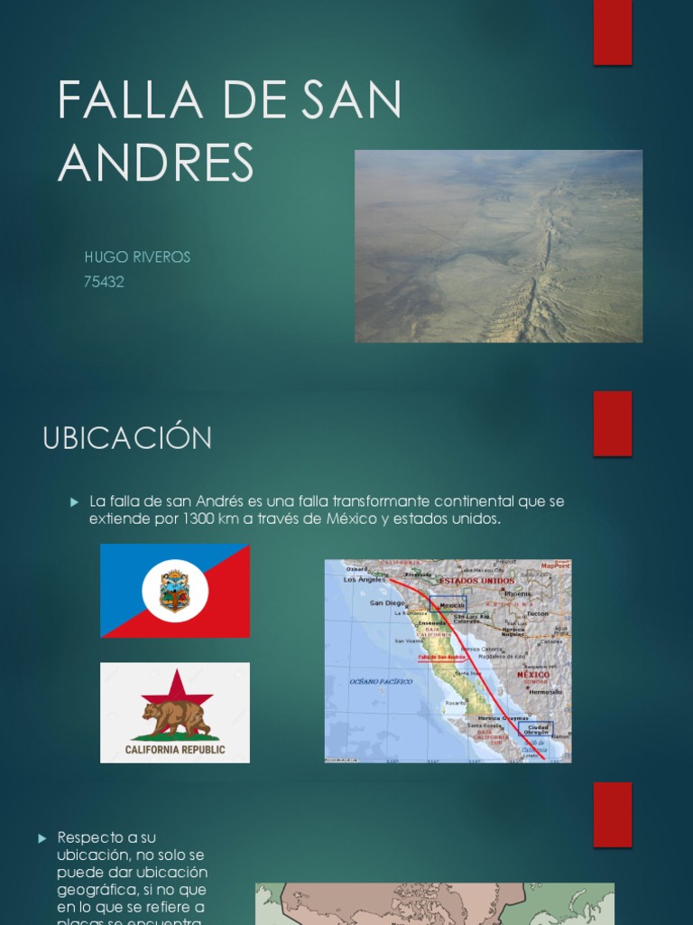 Falla de San Andres | PDF | Geofísica | Temblores