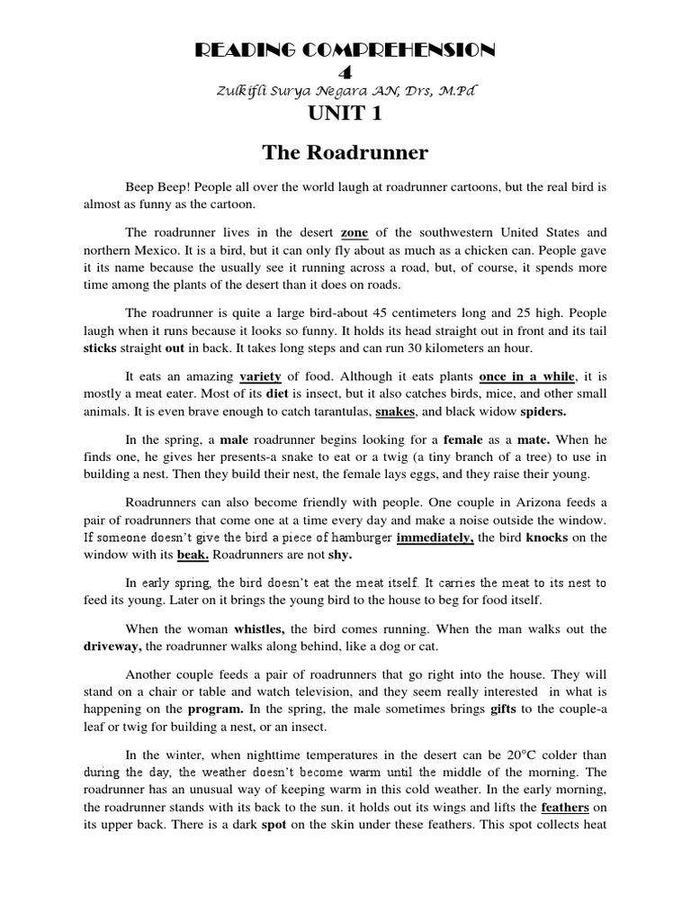 Reading Comprehension 4 | Download Free PDF | Adverb | Jazz