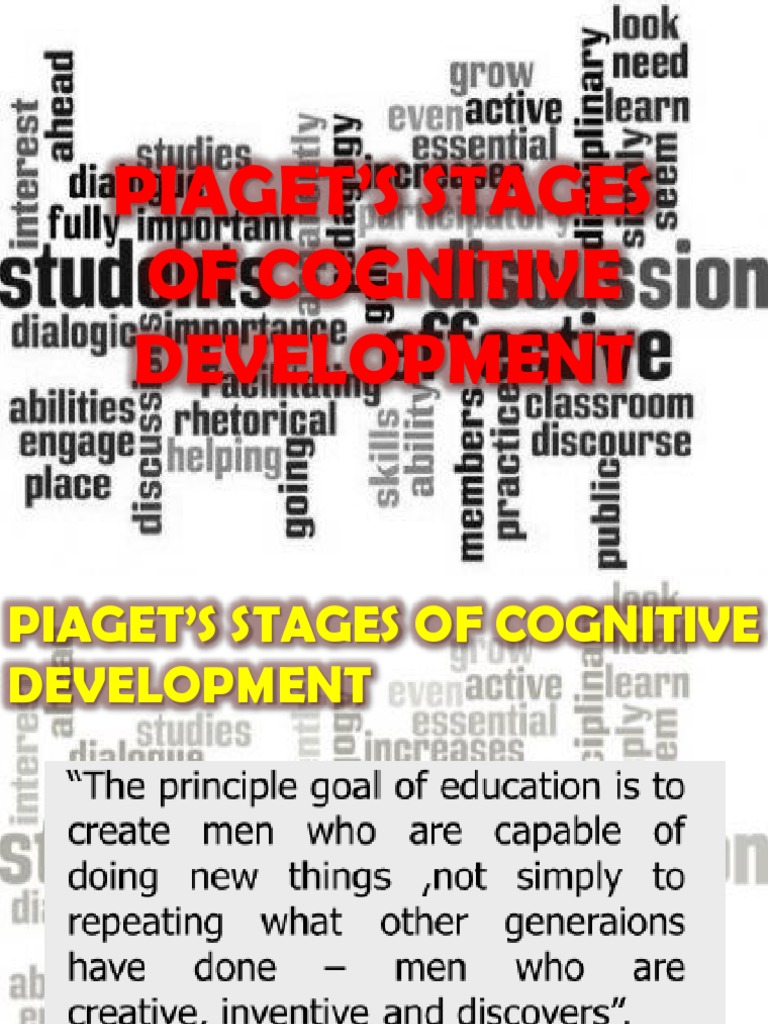 Piagets Stages of Cognitive Development | PDF