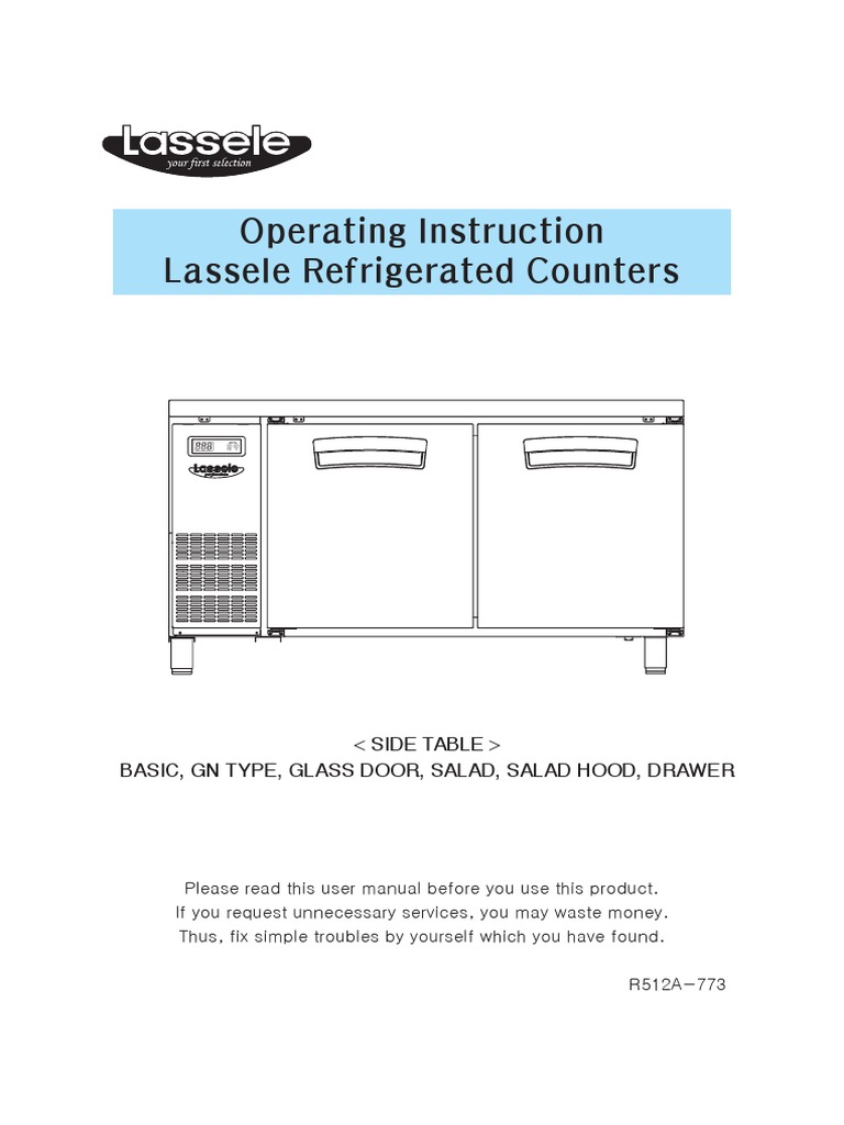 User Manual - S Series | PDF | Refrigerator | Fuse (Electrical)