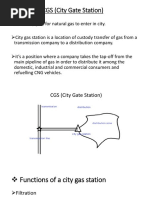 City Gate Station | PDF | Flow Measurement | Valve