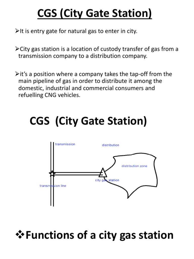 City Gate Station | PDF | Flow Measurement | Valve
