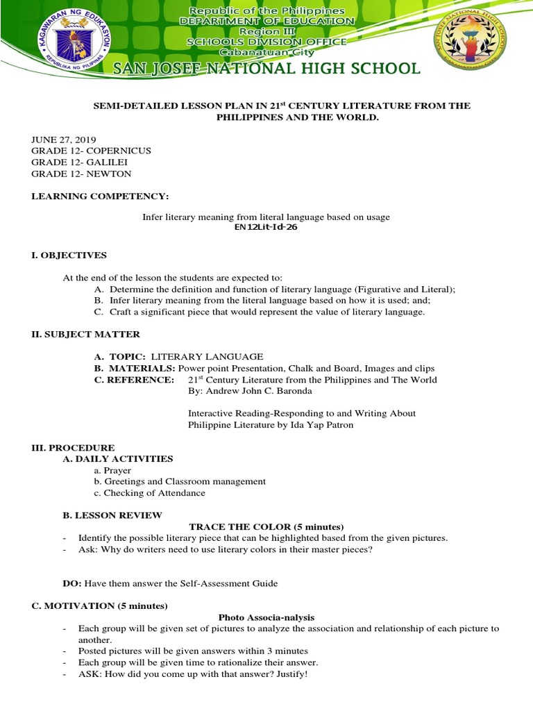 Demo LP - First Cot | PDF | Epistemology | Semiotics