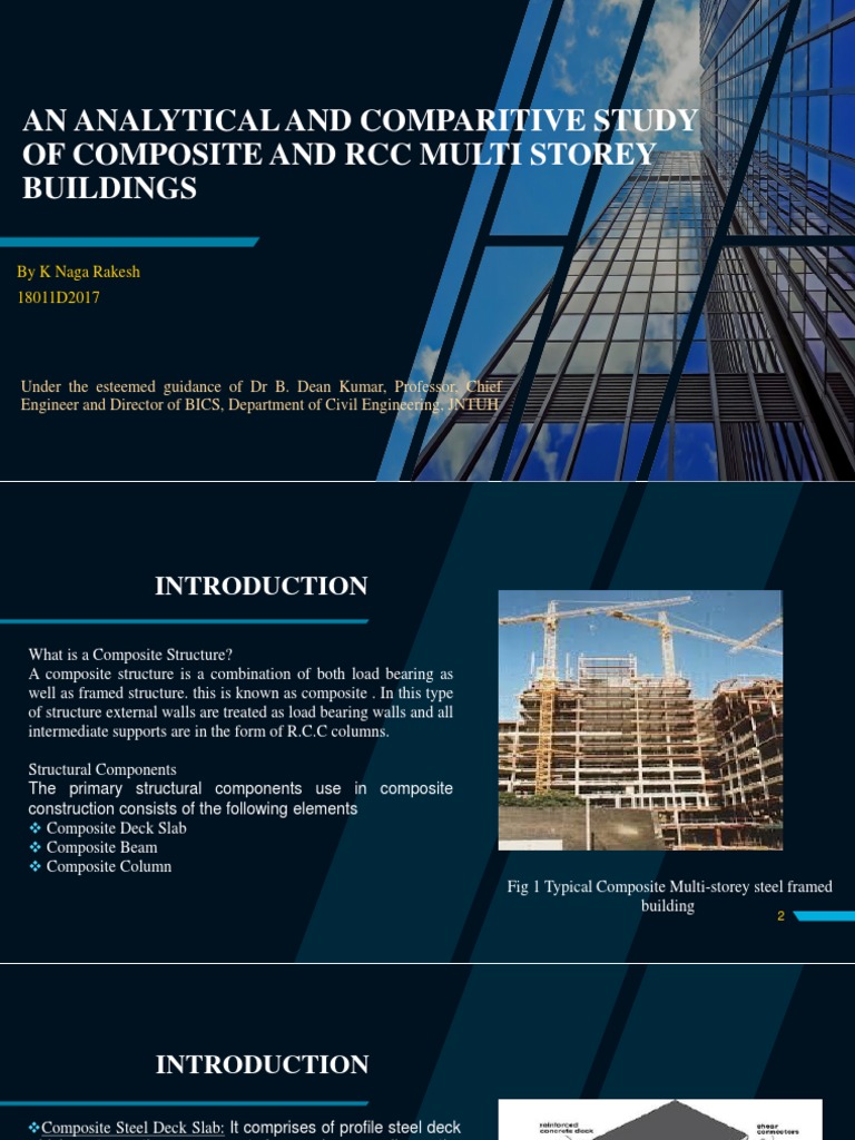 An Analytical and Comparitive Study of Composite and RCC Multi Storey ...